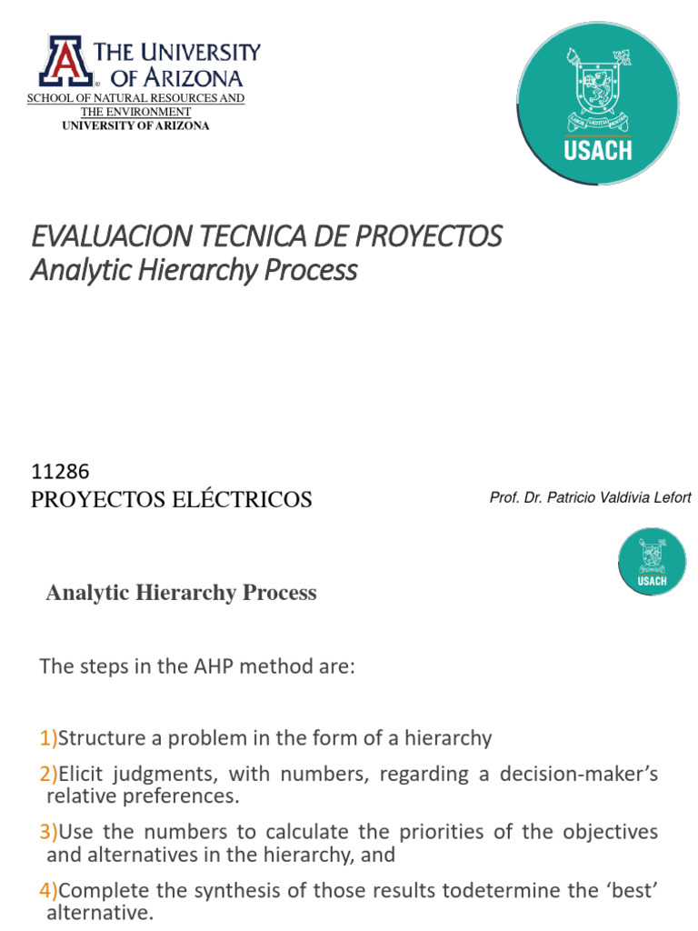 Analytic Hierarchy Process | Download Free PDF | Matrix (Mathematics) | Euclidean Vector