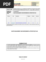 Disposal Plan Template | PDF | Risk | Procurement