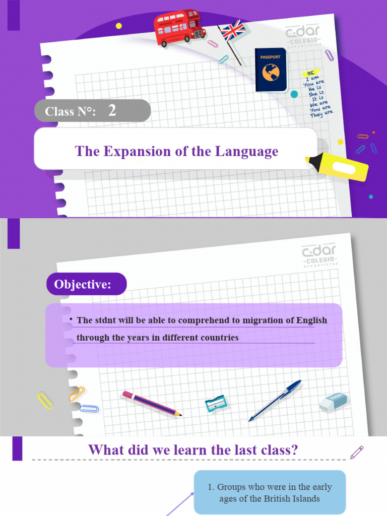The Expansion of The Language C2 U2 | PDF | James Cook | British Empire