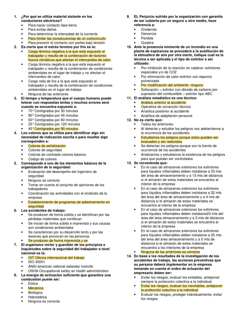 Ing Seguridad | PDF | Radiación | Corriente eléctrica