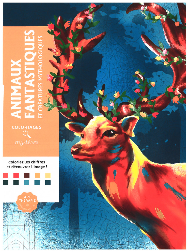 Libro para Colorear de Animales Fantásticos | PDF