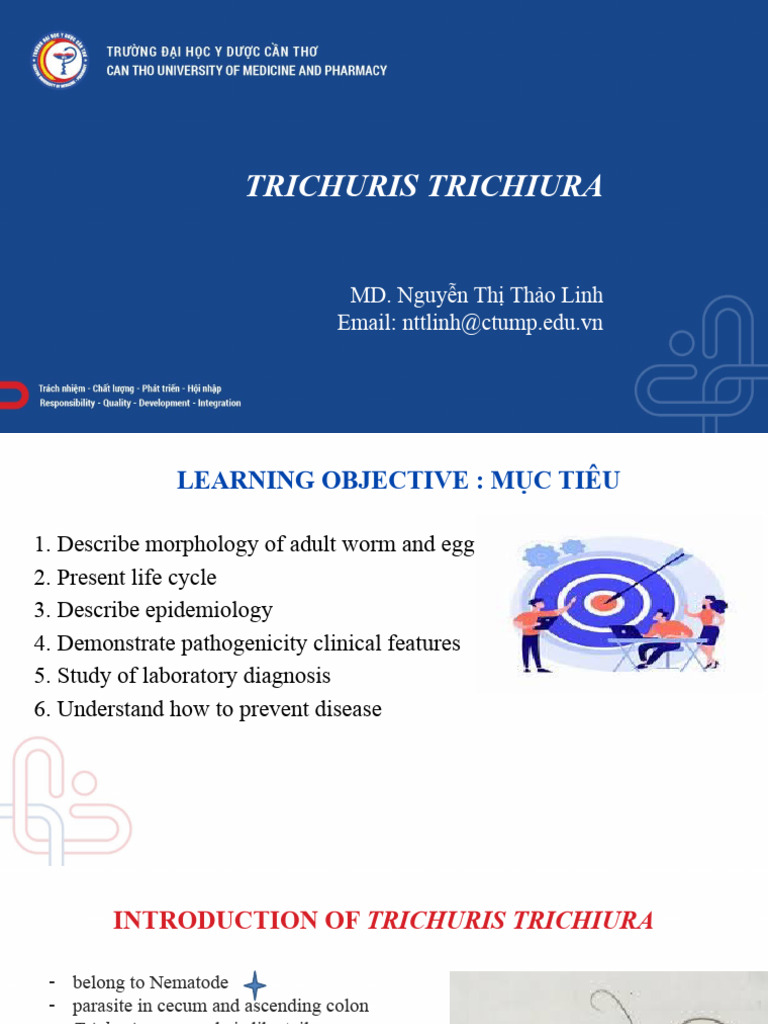 Trichuris Trichiura | PDF | Nematode | Medical Specialties