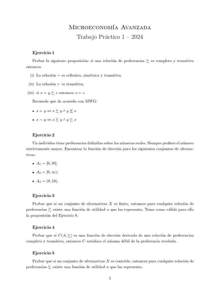 Micro Avanzada TP1 v02 | PDF | Conjunto (Matemáticas) | Lógica matemática
