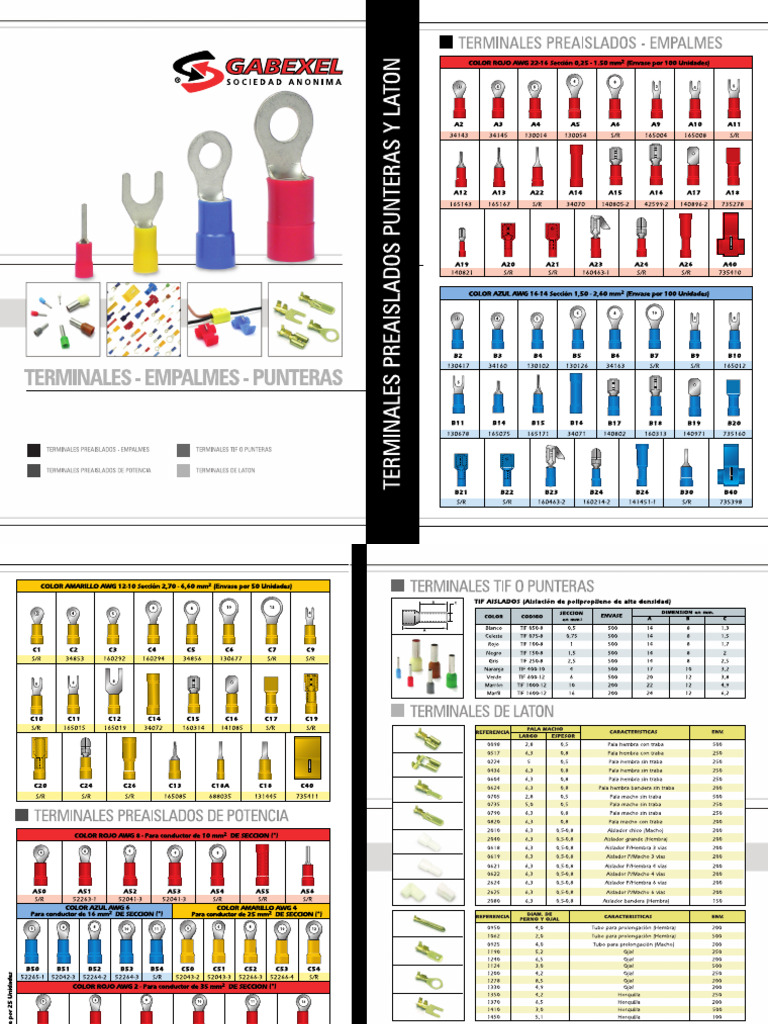 Terminales Preaislados | PDF