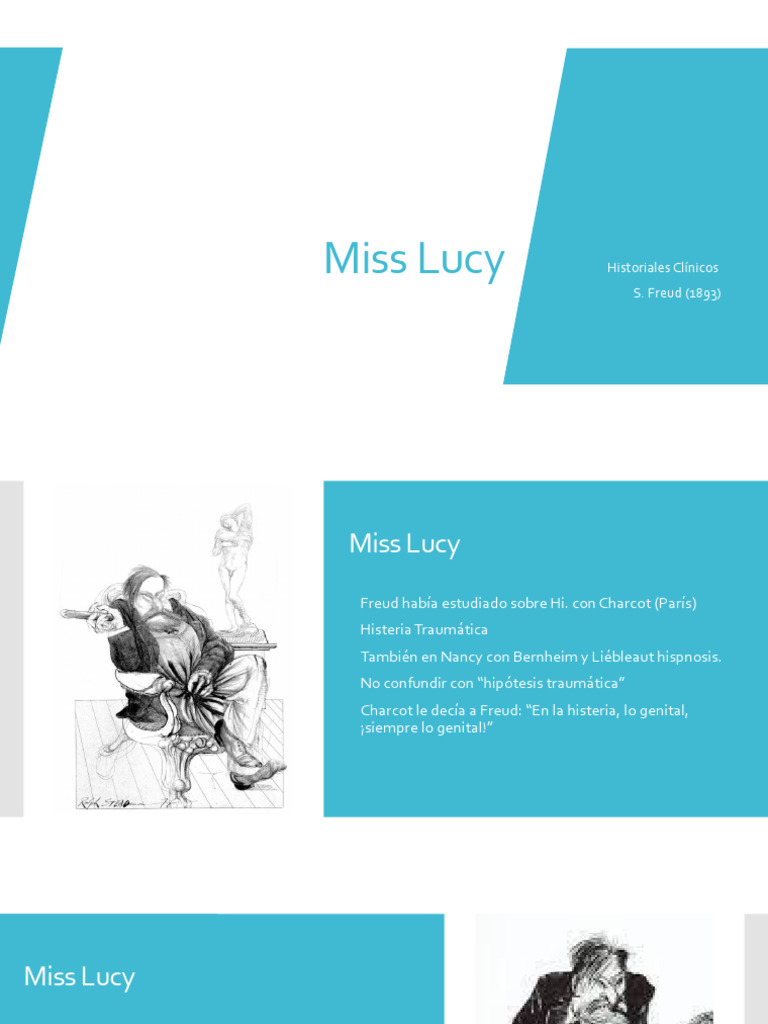 Caso Clínico de Histeria: Miss Lucy | PDF | Trauma psicólogico | Hipnosis