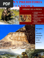 La Música en La Prehistoria | PDF | Rituales | Instrumentos musicales