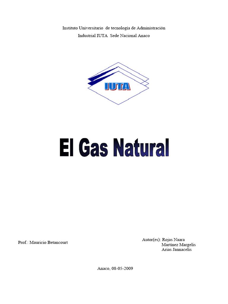 Trabajo de Yacimiento | PDF | Gas natural | Combustibles