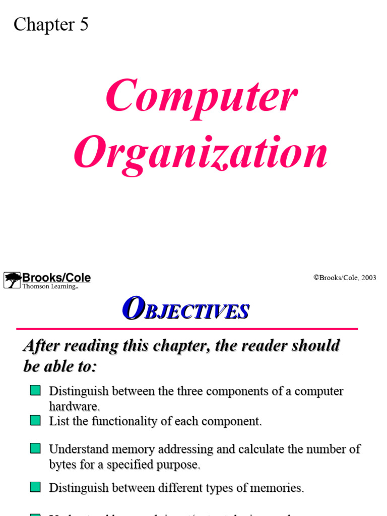 Chapter 5 | PDF | Random Access Memory | Input/Output