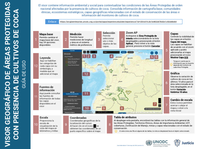 Guia Uso Visor Geografico | PDF | Mapa