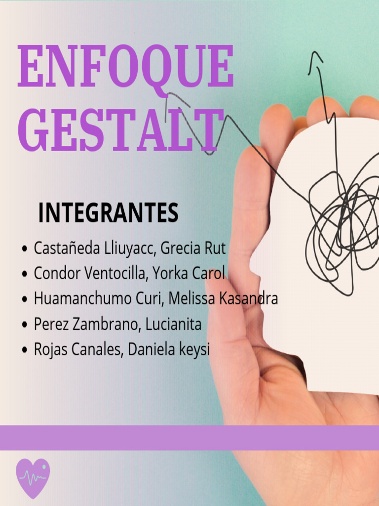 Enfoque Gestalt | PDF | Terapia Gestalt | Las emociones