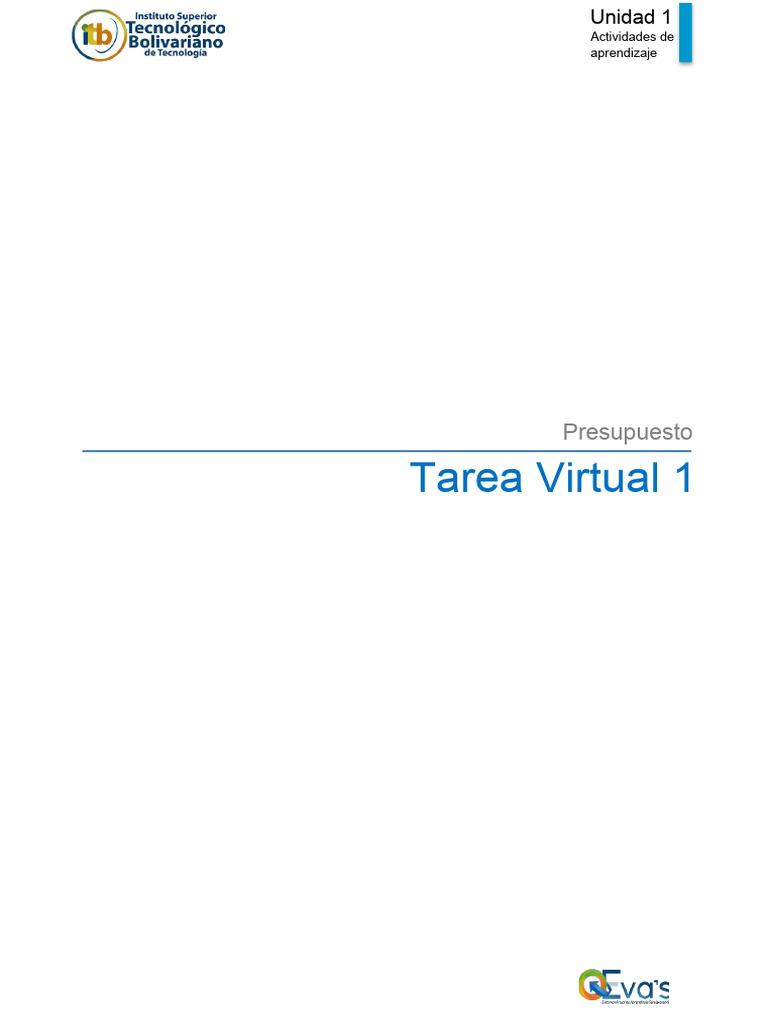 Tarea Virtual 1 | PDF