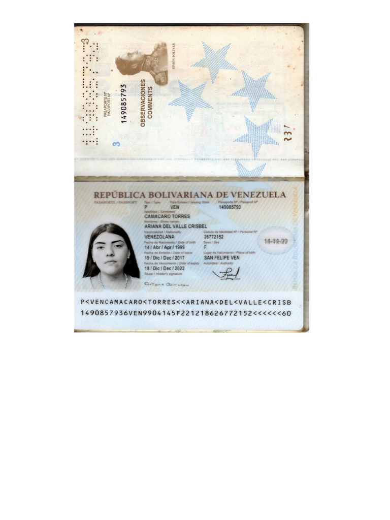 Pasaporte 1 | PDF