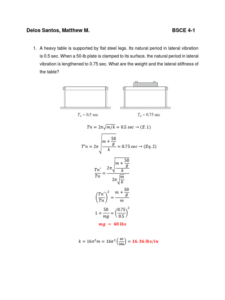 ASSIGNMENT1 DelosSantos Mathew | PDF | Motion (Physics) | Physical Quantities