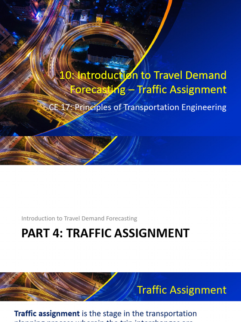 Travel Demand Forecasting Overview | PDF | Applied Mathematics | Transport