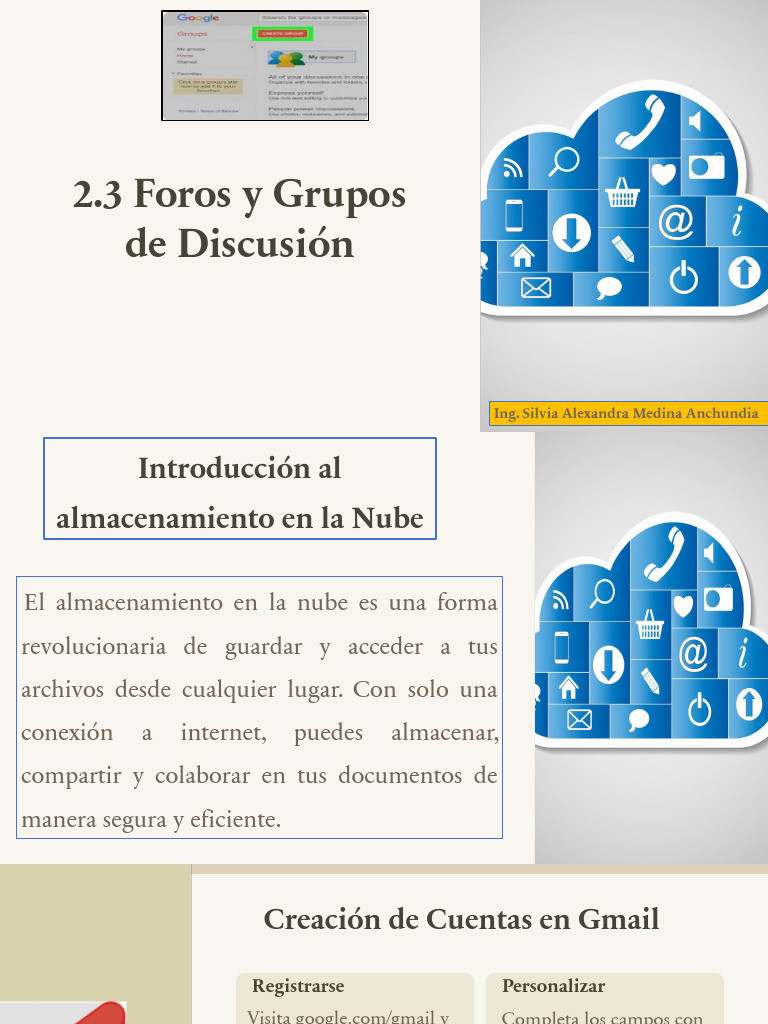 U2-2.3-2.4 Introducción Al Almacenamiento en La Nube. | PDF | Foro de ...