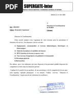 Lettre Demande D'agrement | PDF