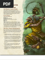 Skaven Character Stats and Traits | PDF