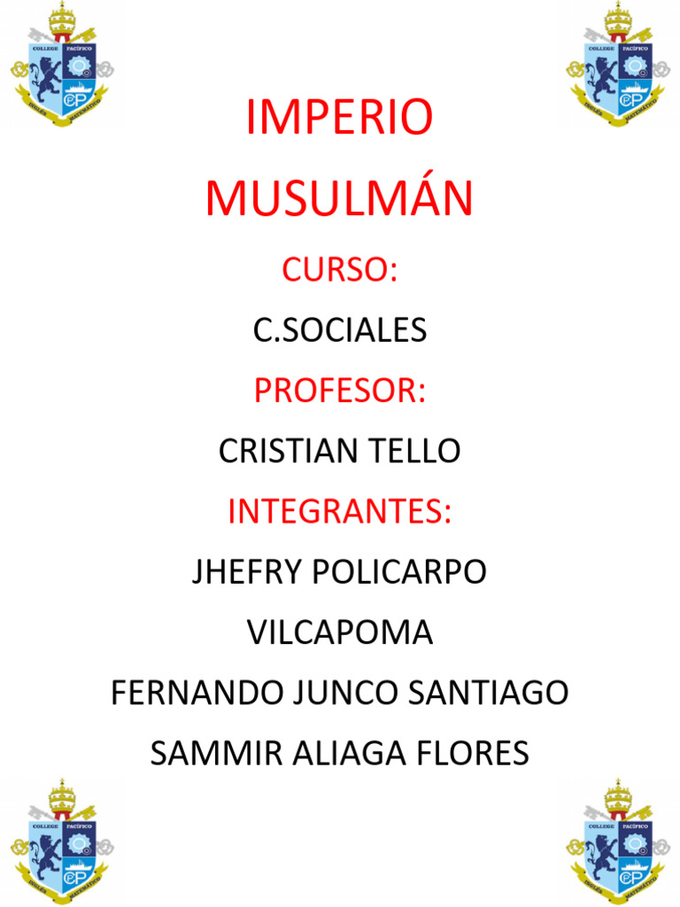 Imperio Musulmán | PDF | Califato | Umar