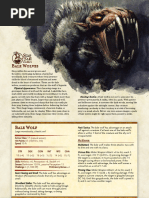 Crocodilian (5e Race) - D&D Wiki | PDF | Crocodile