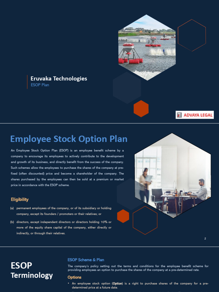 Nutreco - Eruvaka - ESOP Presentation - 02.09.2022 (Final) | PDF | Stocks | Option (Finance)
