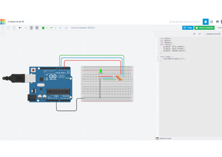Thinkercad Diodo Led RGB | PDF