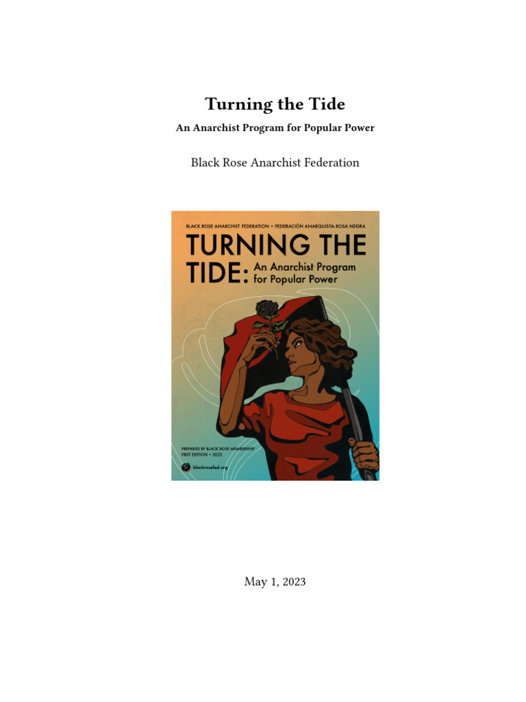 Black Rose Anarchist Federation Turning The Tide | PDF | Capitalism ...