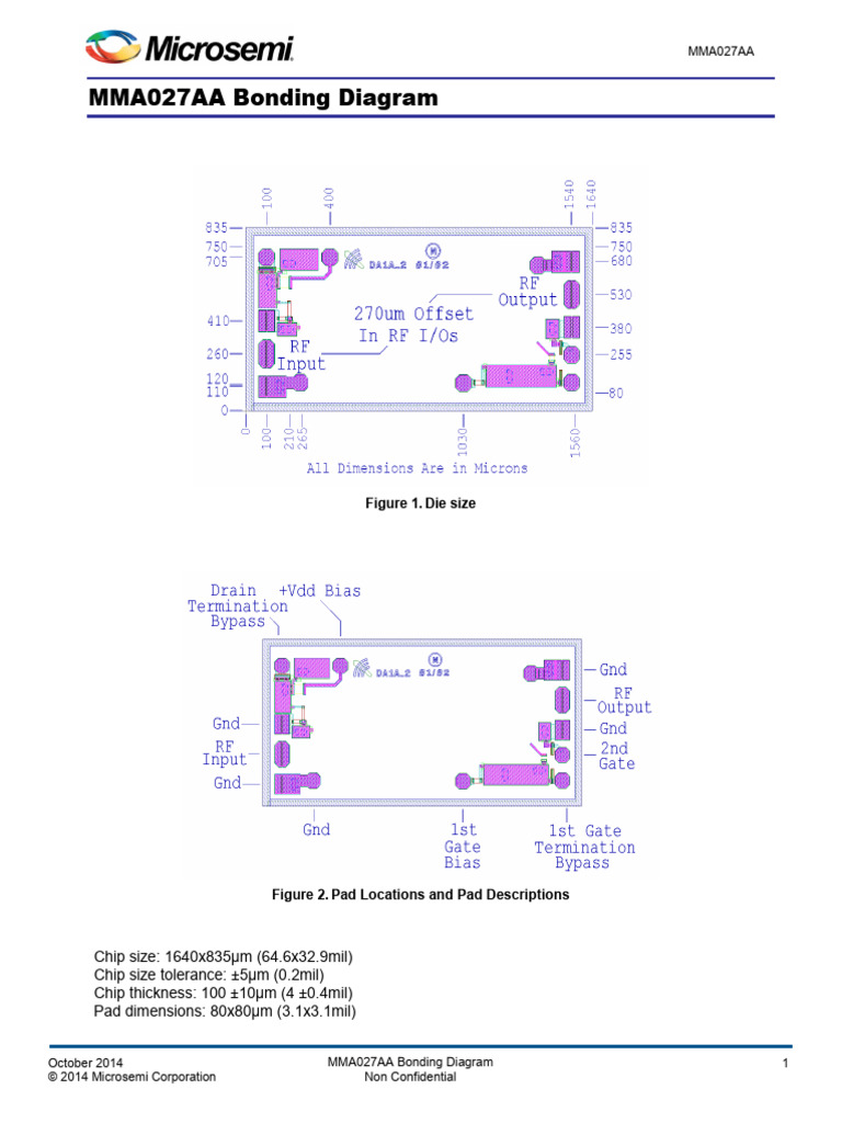 Mma 027 Aabondingdiagram | PDF | Integrated Circuit | Manufactured Goods