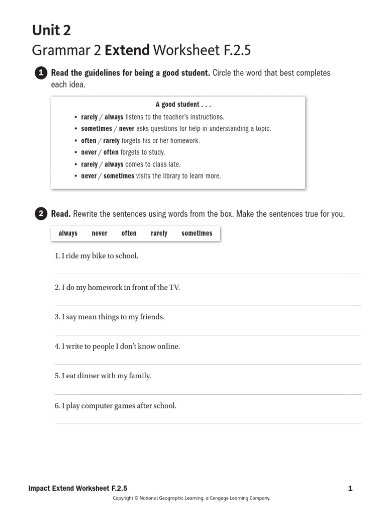 Owi LF U02 05 Worksheet 0 | PDF Owi LF U02 05 Worksheet 0 | PDF