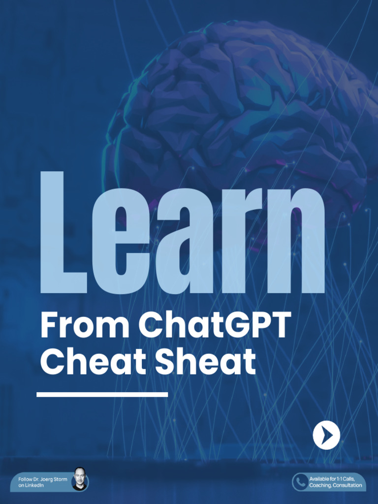 Learn From ChatGPT | Download Free PDF | Cognition | Learning