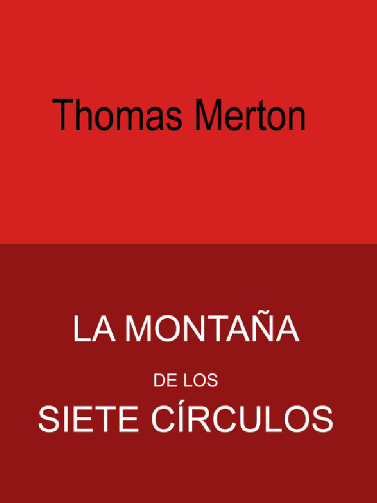 La Montana de Los Siete Circulos - Thomas Merton | PDF | Amor | Oración