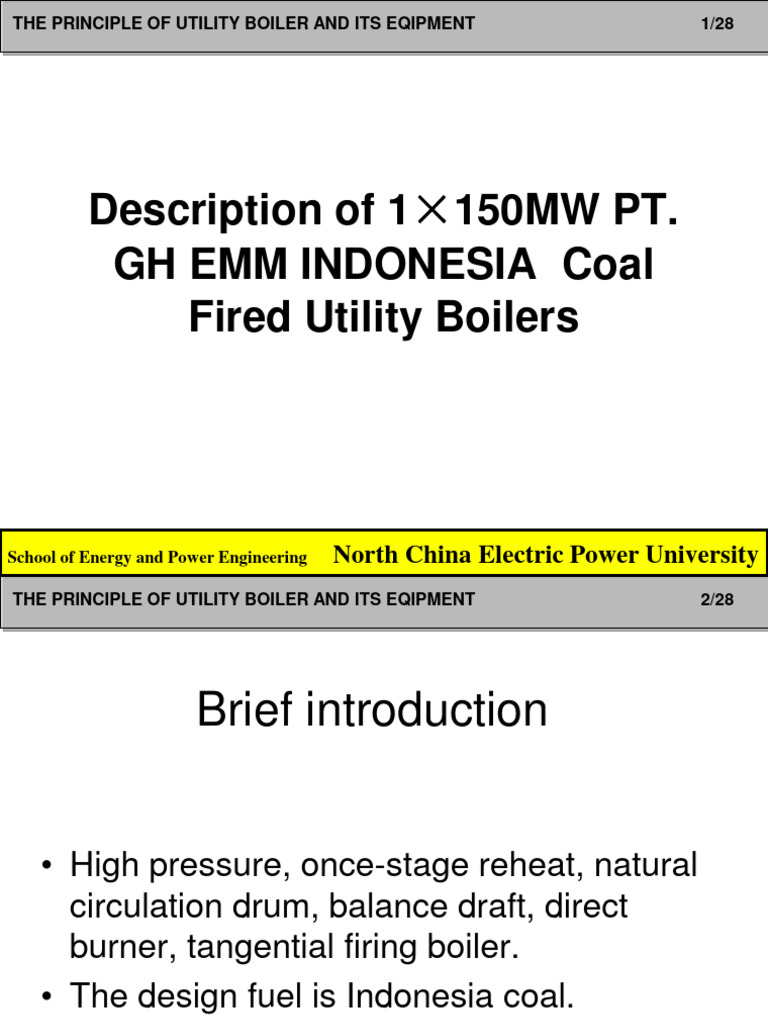 Utility Boiler Design and Specifications | PDF | Boiler | Pipe (Fluid ...