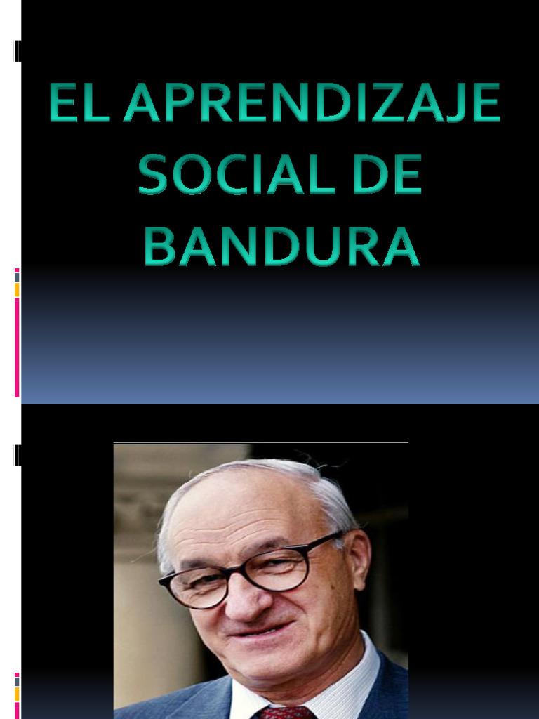 Aprendizaje Social Bandura | PDF | Aprendizaje | Comportamiento