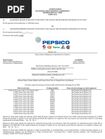 PepsiCo 2023 Financial Overview | PDF | Equity (Finance) | Net Income