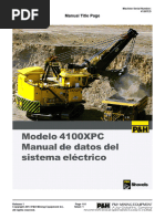 P&H 4100XPC Operating Specification | PDF | Electric Motor | Transformer