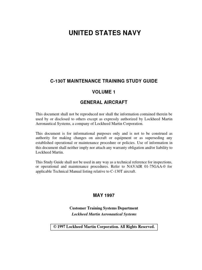 Vol 1- General Aircraft | Download Free PDF | Landing Gear | Lockheed C ...