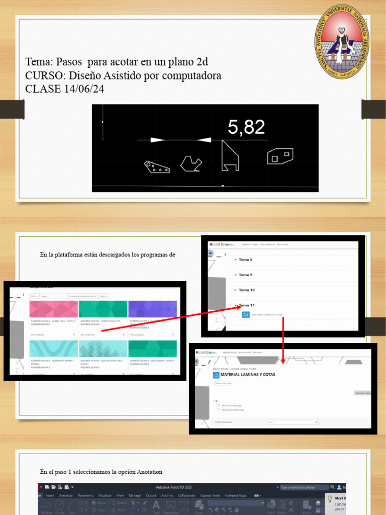 Pasos para acotar en plano 2D | PDF