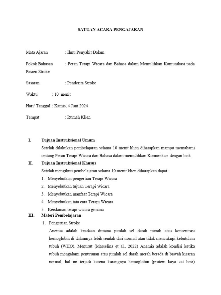 Contoh SAP di Masyarakat | PDF