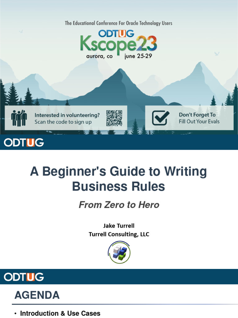 Jturrell Intro To Business Rules | PDF | Microsoft Excel | Software