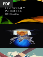 Protocolo y Etiqueta Diplomática | PDF | Etiqueta | Diplomacia