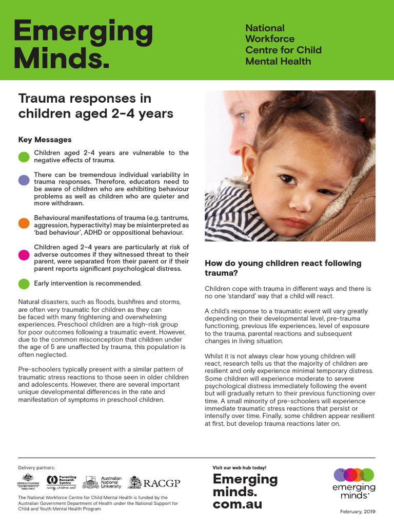 Fact-sheet-Trauma-responses-in-children-aged-2-4-years-final | PDF ...