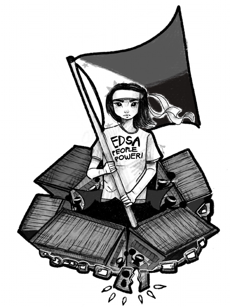 edsa people power editorial cartoon | PDF