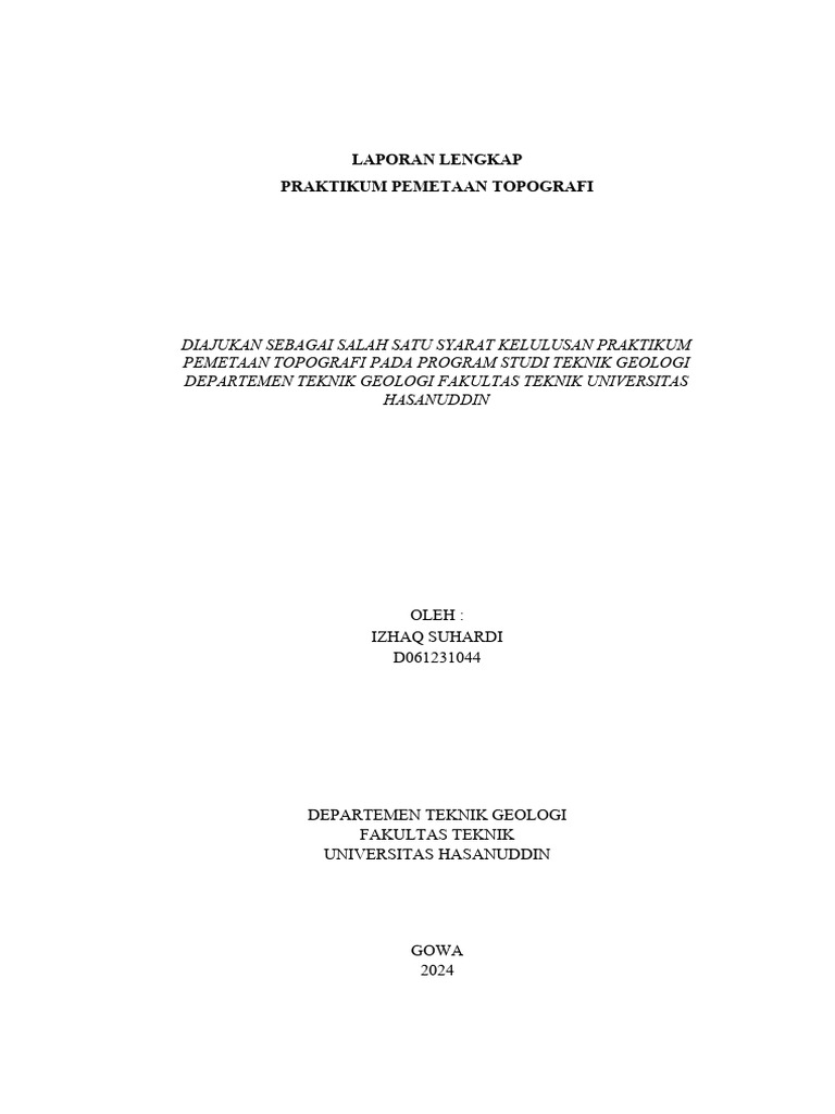 Lapleng Izhaq Pemetaan | PDF