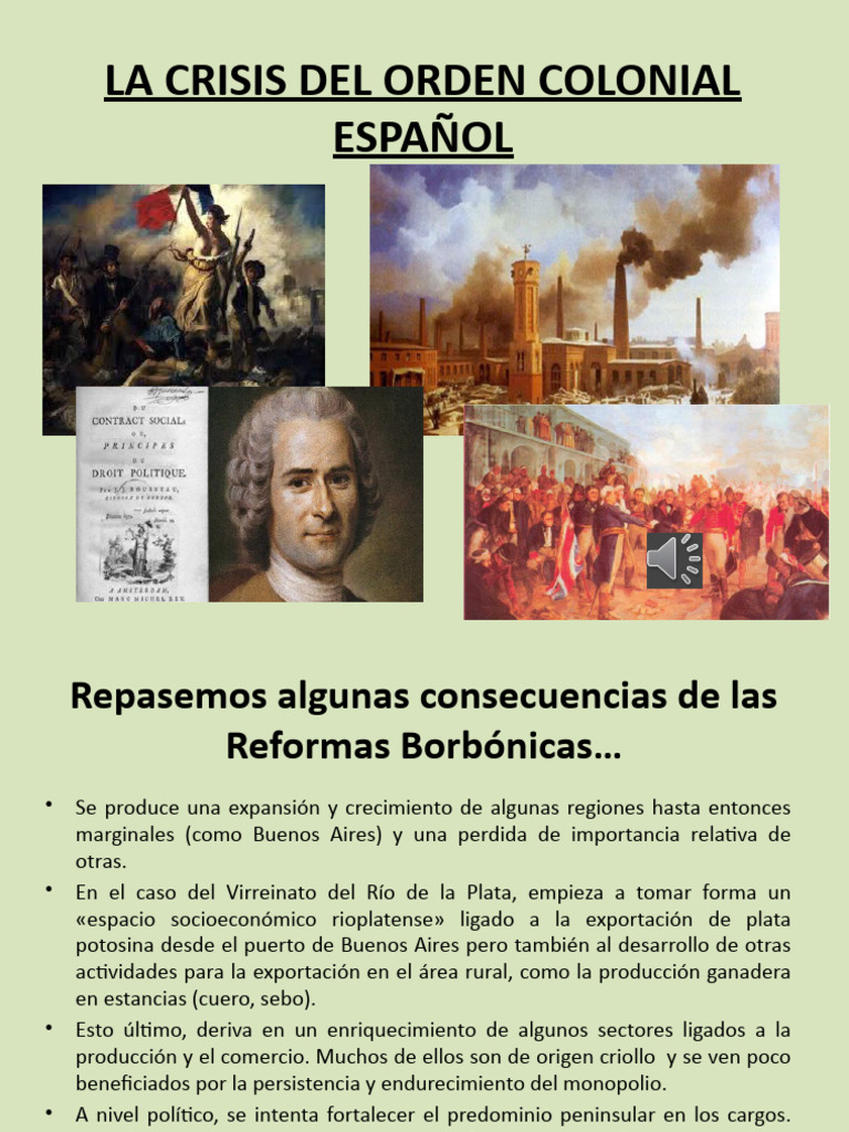 Crisis Orden Colonial XIX | PDF | Era de iluminacion