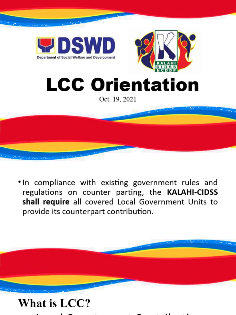 LCC Orientation Presentation | PDF | Economies