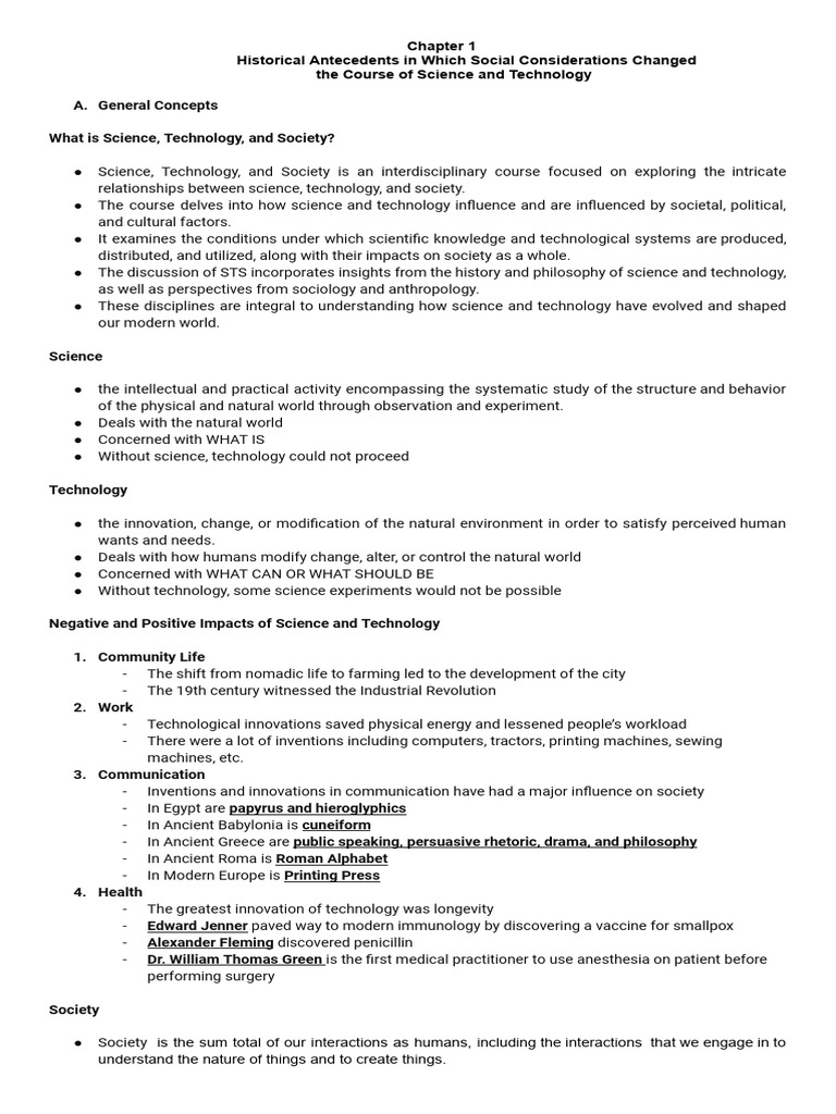 STS Reviewer | Download Free PDF | Paradigm | Science
