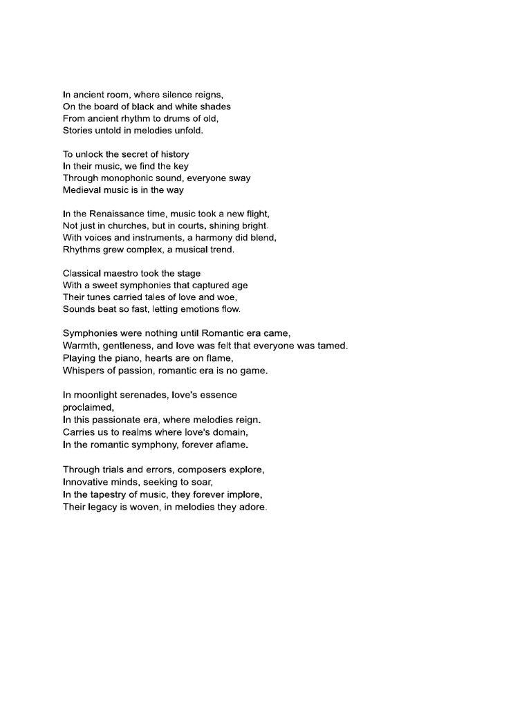 Poem | PDF