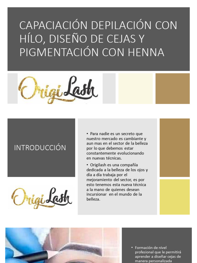 Capacitación en Depilación y Diseño de Cejas | PDF | Negocios | Arte