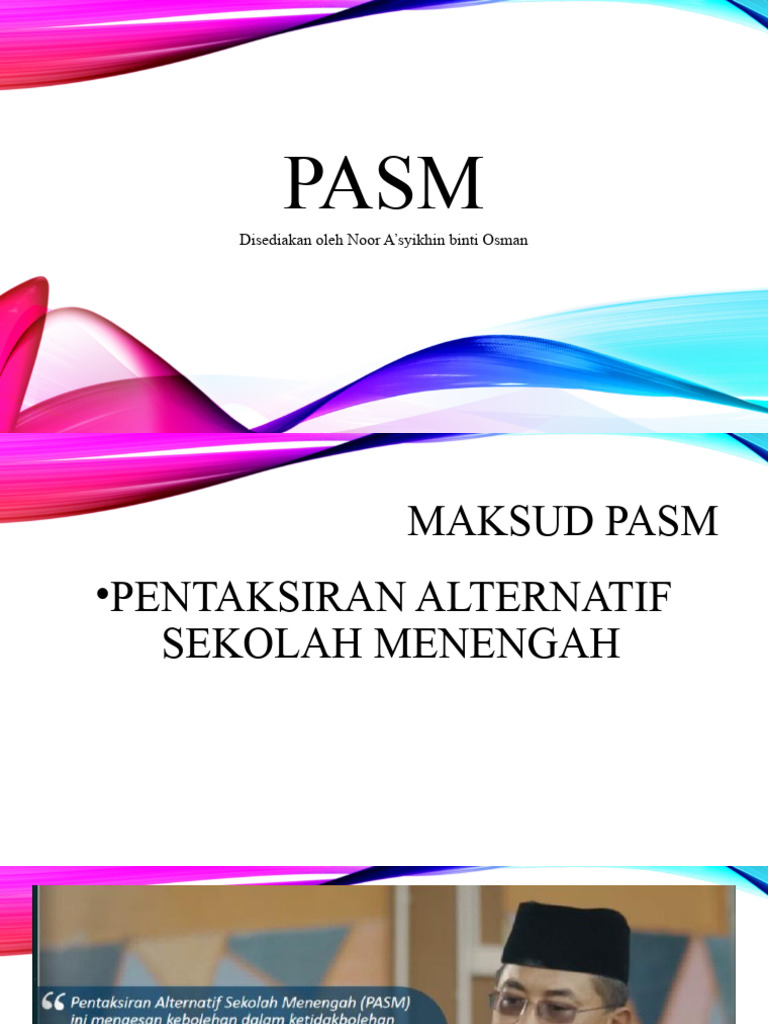 PASM Parent | PDF