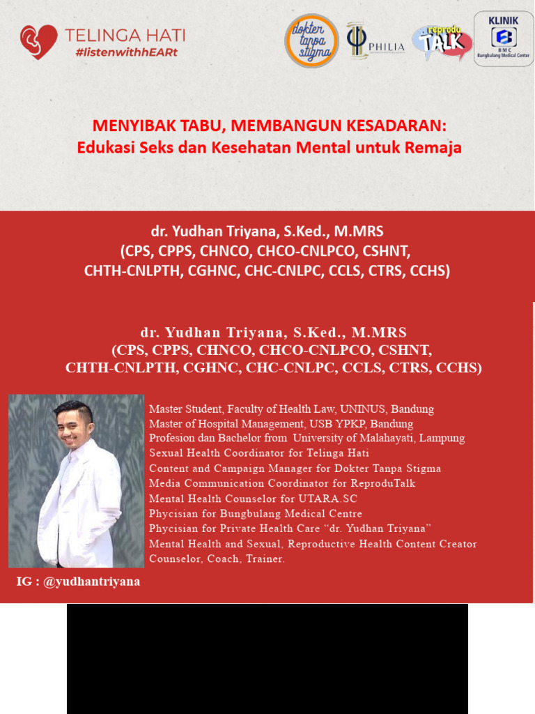 Edukasi IMS dan Kesehatan Mental Remaja | PDF