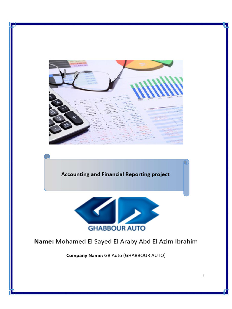 GB - Accounting and Financial Reporting Project | PDF | Equity (Finance ...